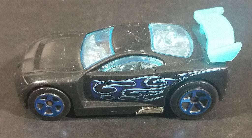 2011 Hot Wheels 3-Lane Super Speedway Exclusive Power Rage Black Die C ...