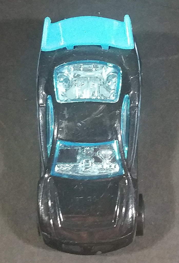 2011 Hot Wheels 3-Lane Super Speedway Exclusive Power Rage Black Die C ...