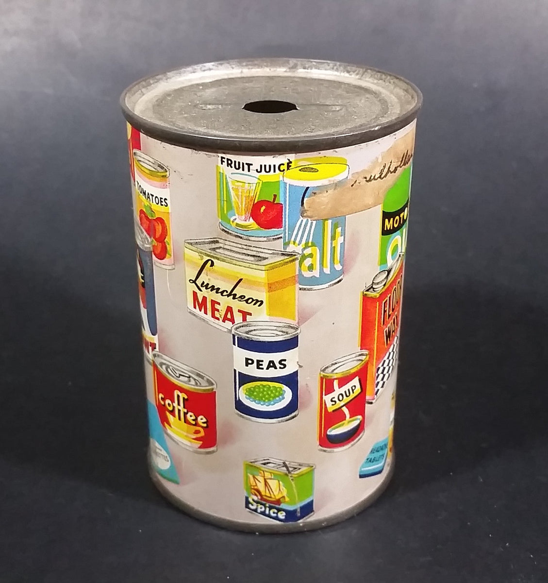 Vintage American Can Company of Canada Tin Can Coin Bank – Treasure ...