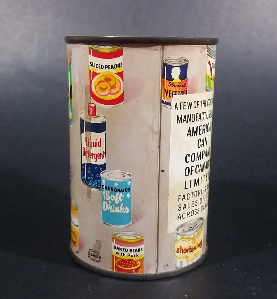 Vintage American Can Company of Canada Tin Can Coin Bank – Treasure ...