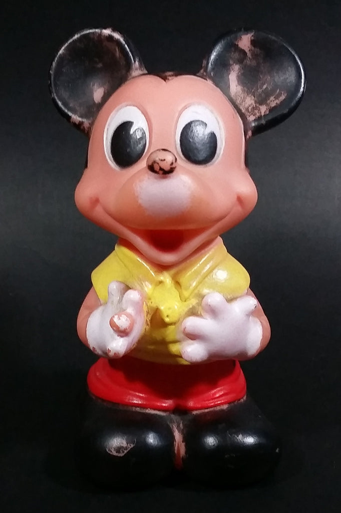 Vintage Walt Disney Productions Mickey Mouse Cartoon Character Yellow ...