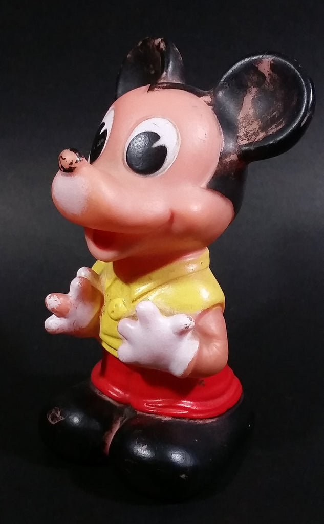 Vintage Walt Disney Productions Mickey Mouse Cartoon Character Yellow ...