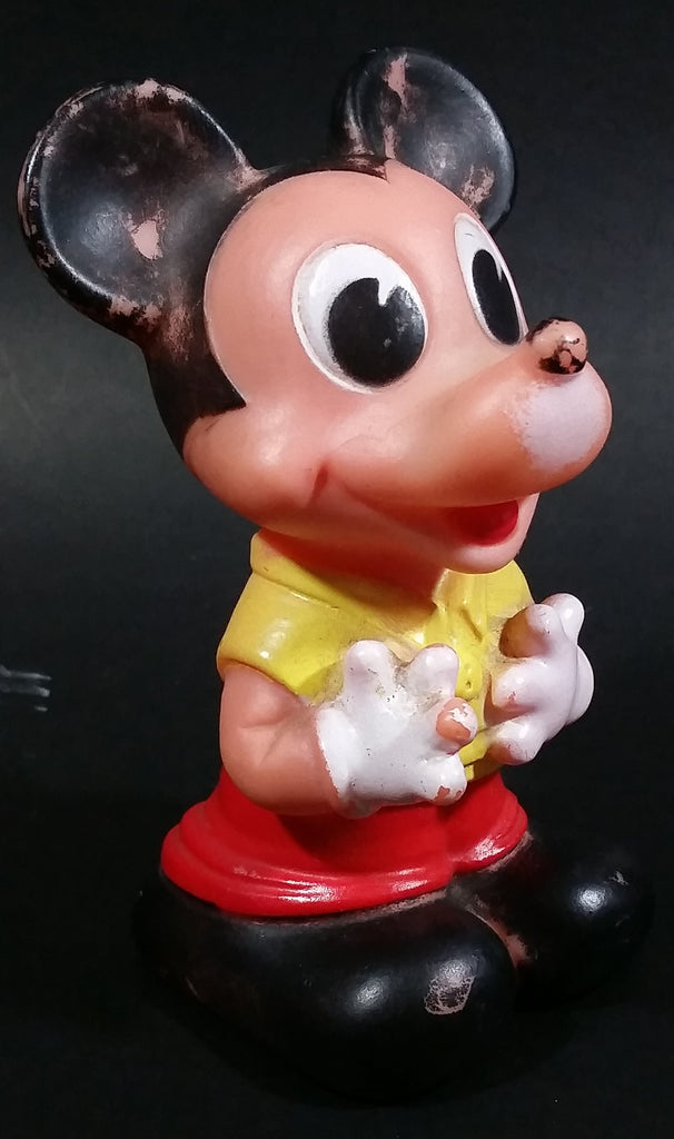 Vintage Walt Disney Productions Mickey Mouse Cartoon Character Yellow ...