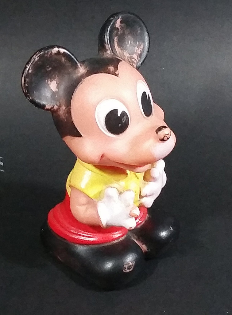 Vintage Walt Disney Productions Mickey Mouse Cartoon Character Yellow ...