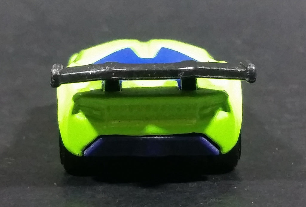 2009 Hot Wheels Impavido 1 Bright Green 3/7 Die Cast Toy Car Vehicle M ...