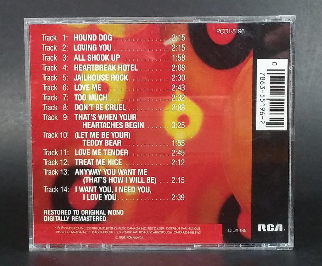 Elvis' Golden Records Elvis Presley RCA BMG Records Digitally Remaster ...