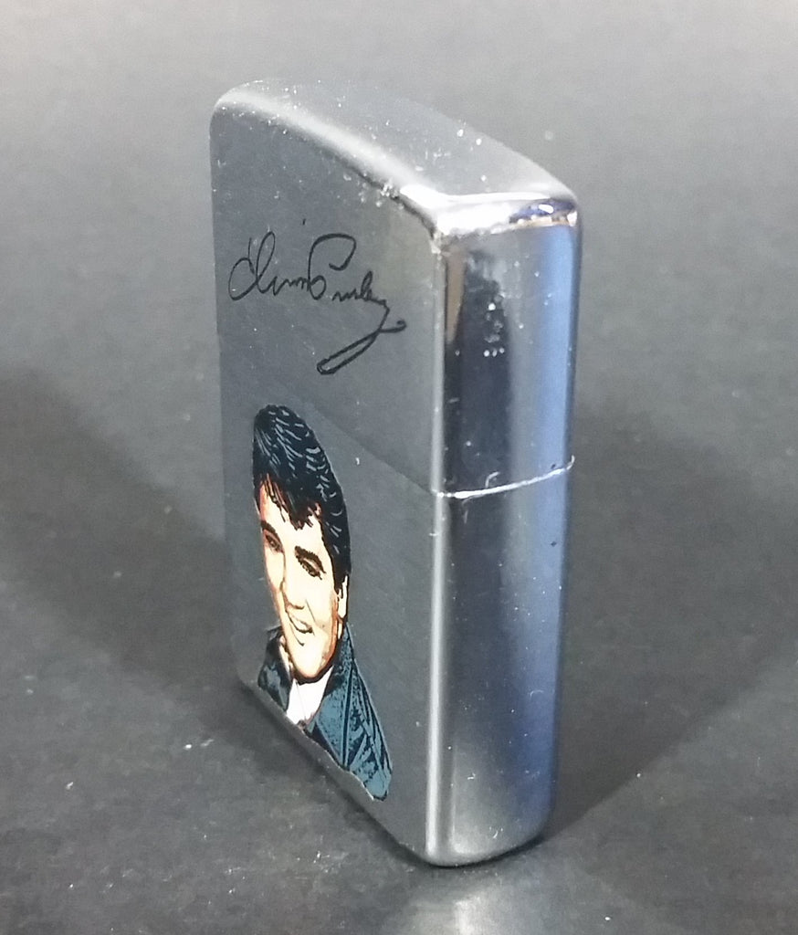 Vintage Collectible 1989 Elvis Presley Zippo Lighter in Black Case - N ...