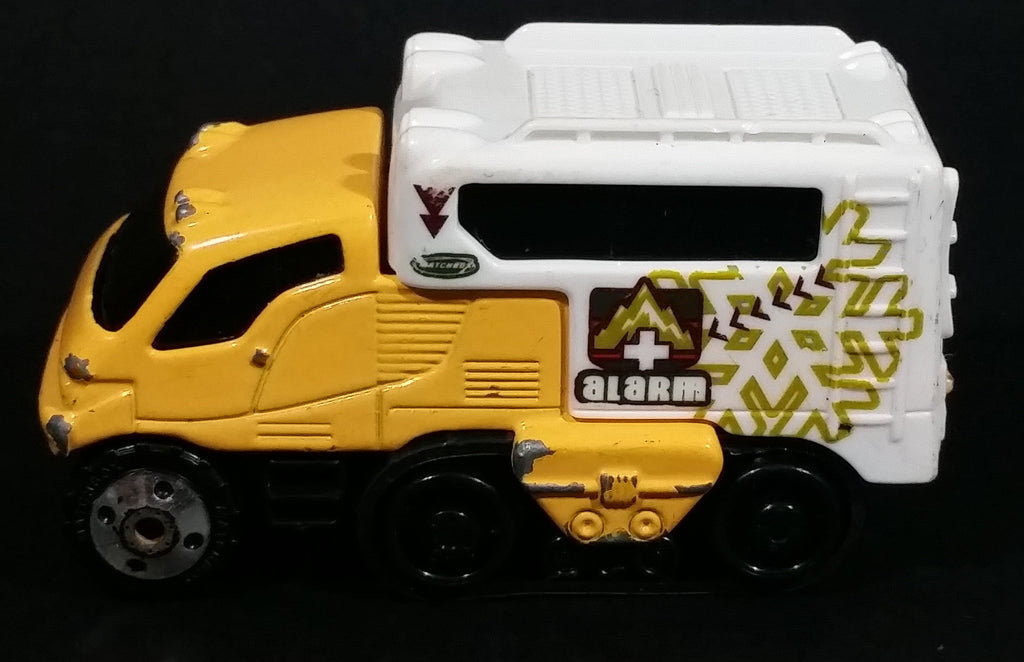2002 Matchbox Arctic Track Truck Snow Cappers Snow Tracker Yellow and ...