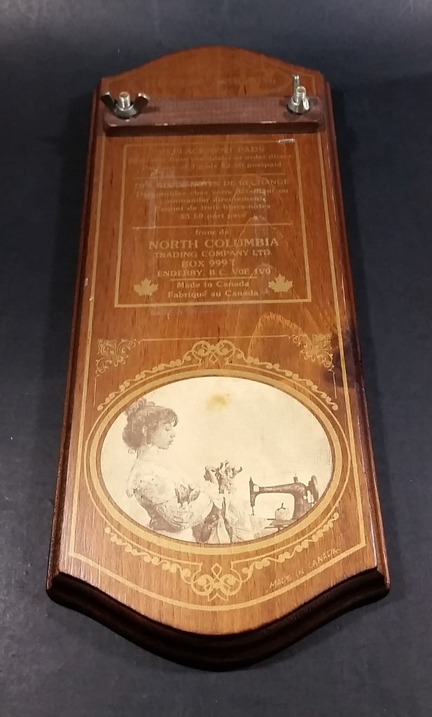 Vintage Wireless Telephone Answering Machine Paper Note Pads Wooden Pl ...