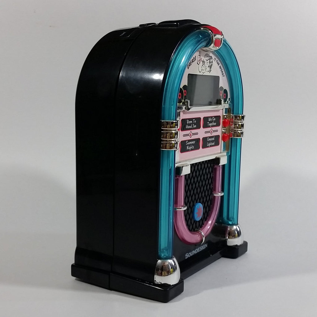 Vintage 1950's Style Soundesign Grease Is The Word! Jukebox Shaped Ala ...