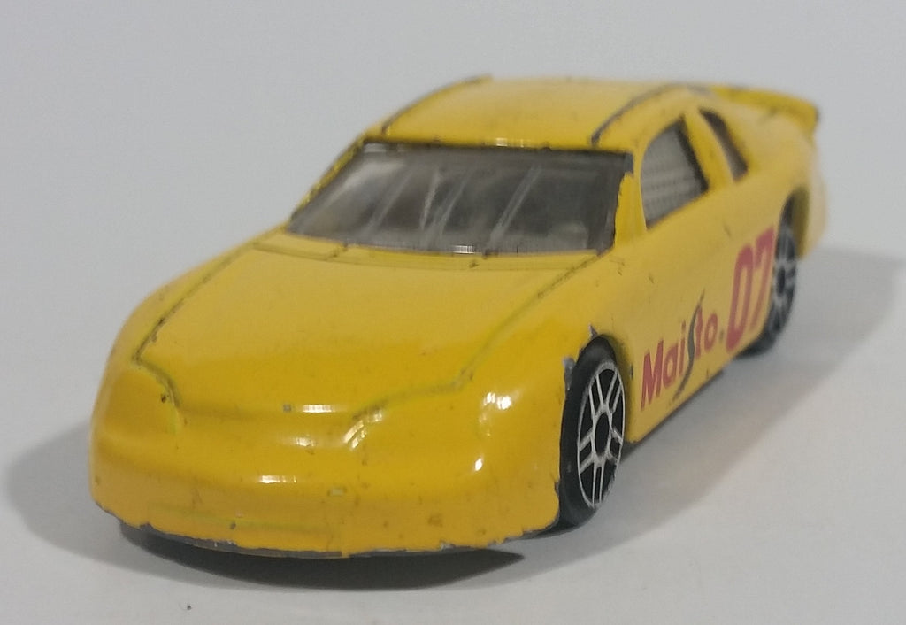 Maisto Chevrolet Monte Carlo # 07 Yellow Die Cast Toy Race Car Vehicle ...