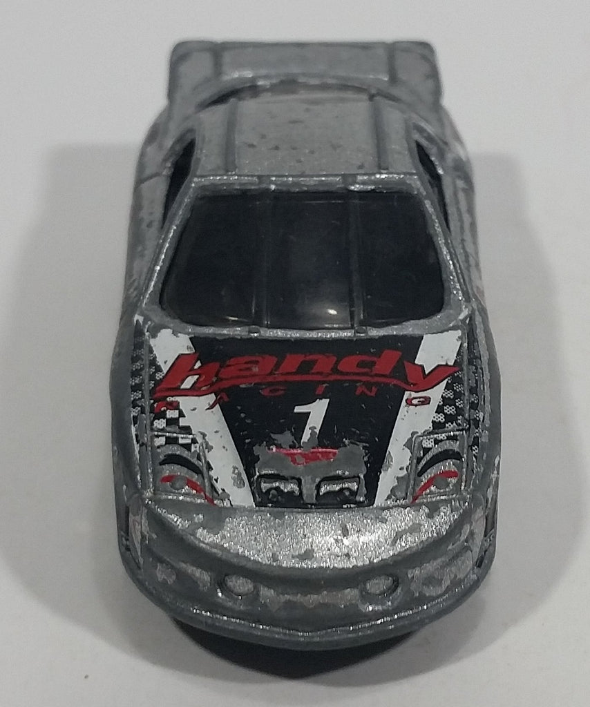 2001 Hot Wheels Pontiac IROC Firebird Silver Die Cast Toy Race Car Veh ...