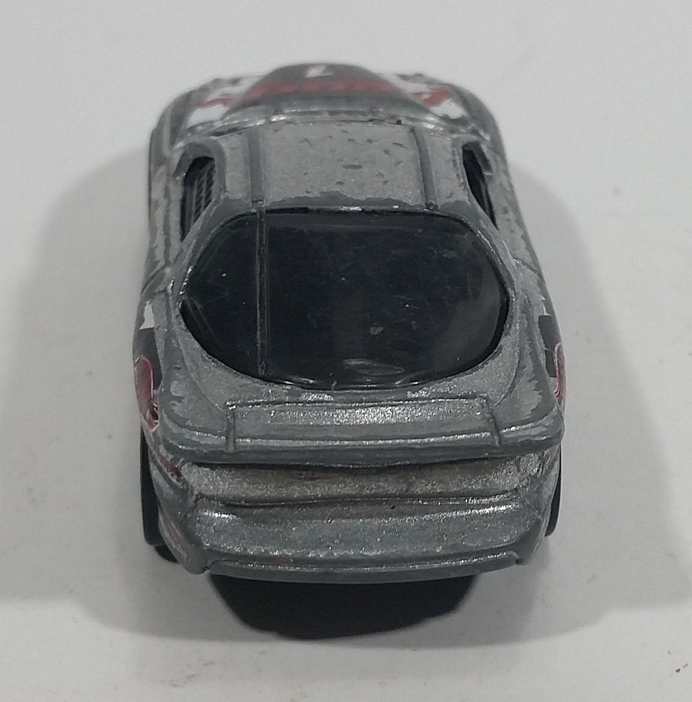 2001 Hot Wheels Pontiac IROC Firebird Silver Die Cast Toy Race Car Veh ...