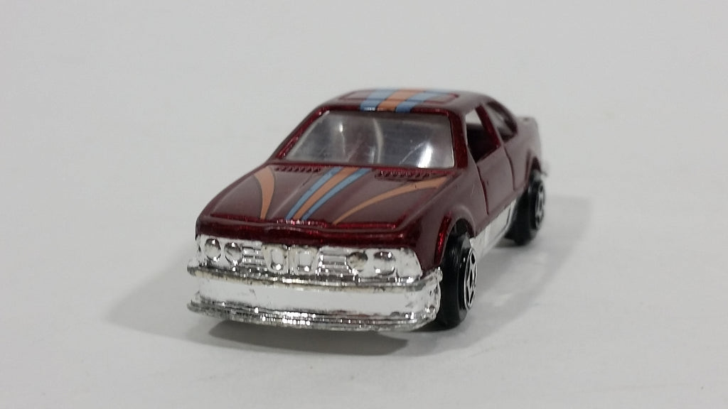 Vintage Summer Marz Karz Maroon Dark Red 8901 Die Cast Toy Car Vehicle ...