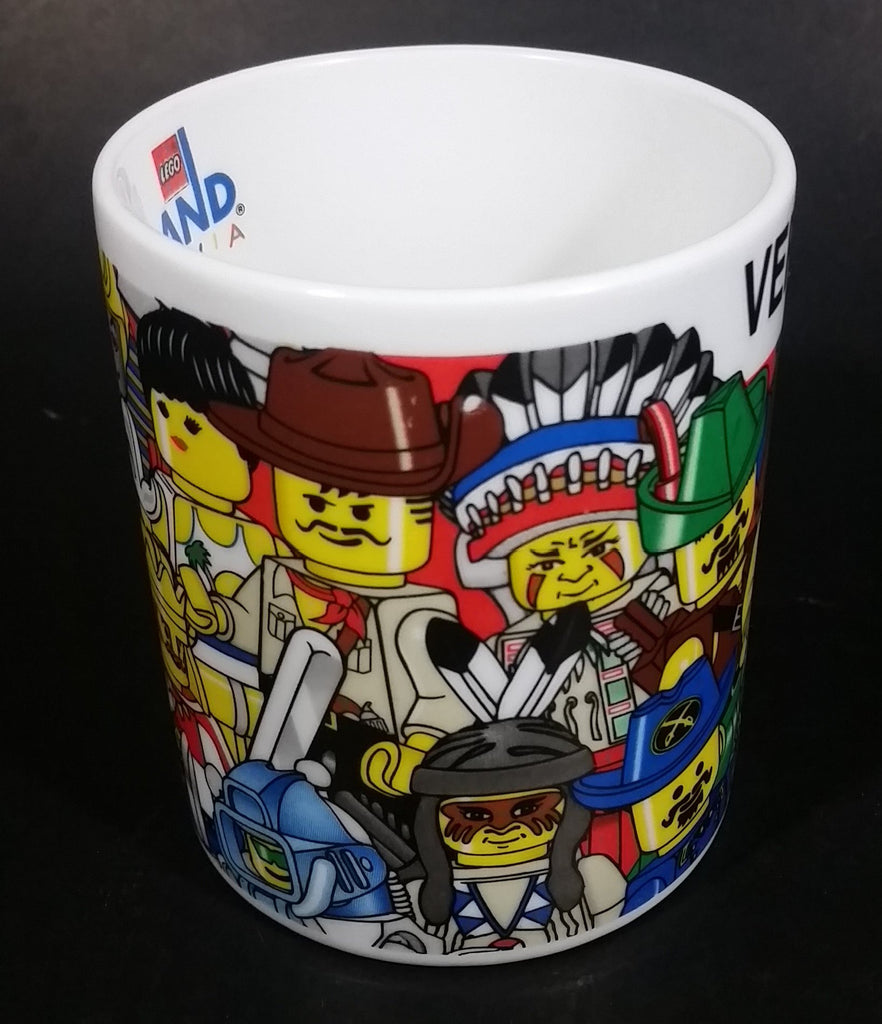 1998 Legoland California "Veronica" Lego Toy Themed Ceramic Coffee Mug ...