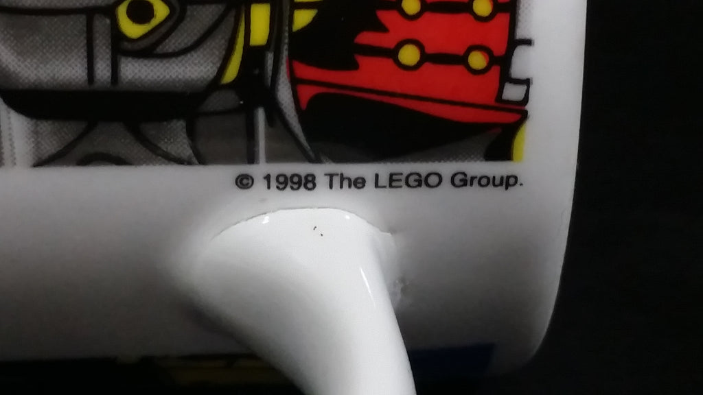 1998 Legoland California "Veronica" Lego Toy Themed Ceramic Coffee Mug ...