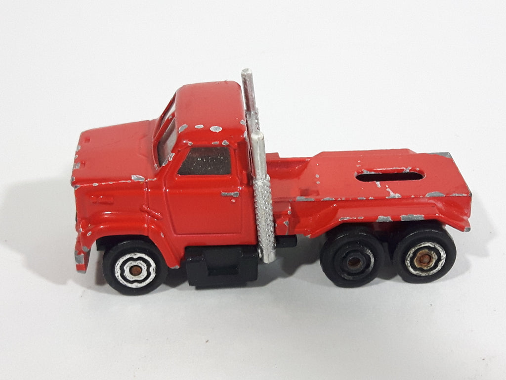 Vintage Majorette Magirus Red Semi Tractor Truck 1:100 Scale Die Cast ...