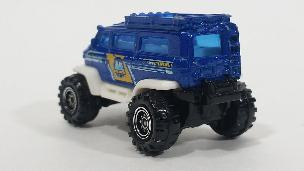 2014 Matchbox MBX Explorers Arctic Adventure Vantom Blue Die Cast Toy ...
