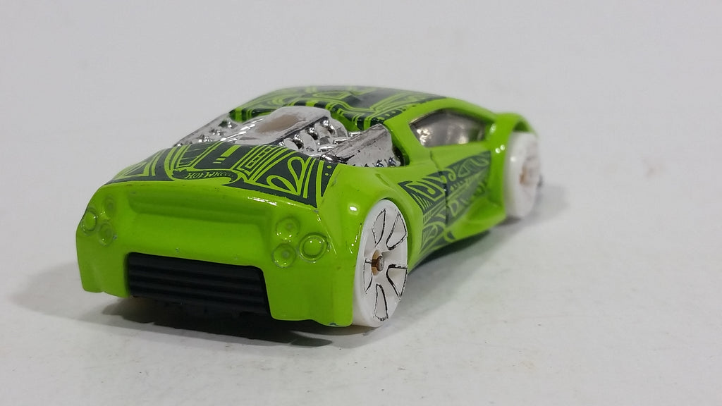 2017 Hot Wheels Art Cars Zotic Lime Green Die Cast Toy Car Vehicle ...
