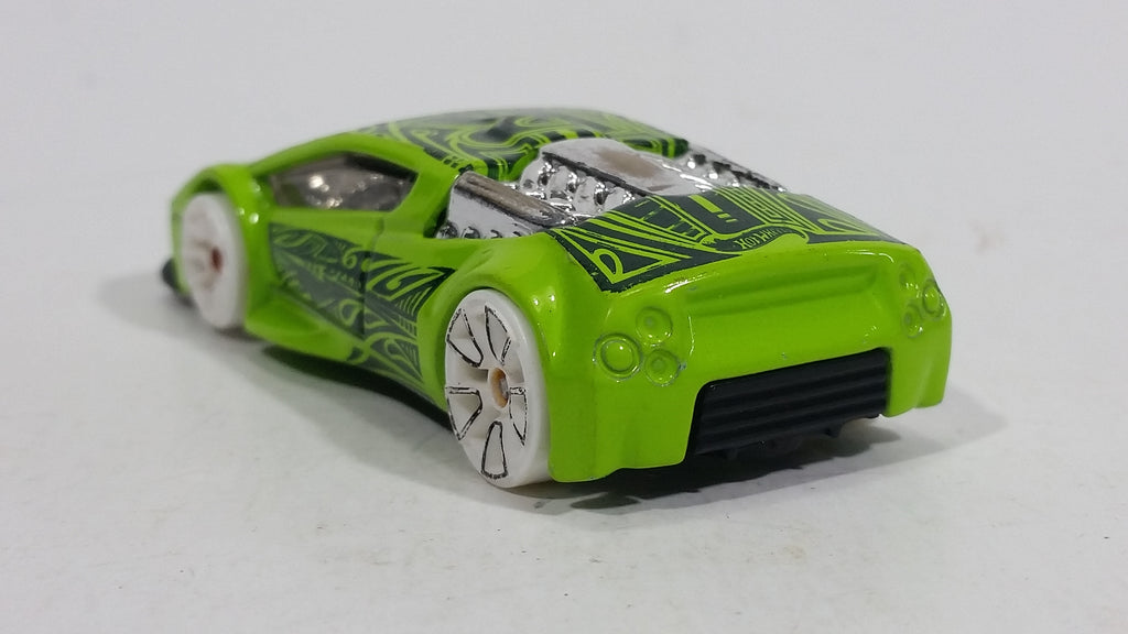2017 Hot Wheels Art Cars Zotic Lime Green Die Cast Toy Car Vehicle ...