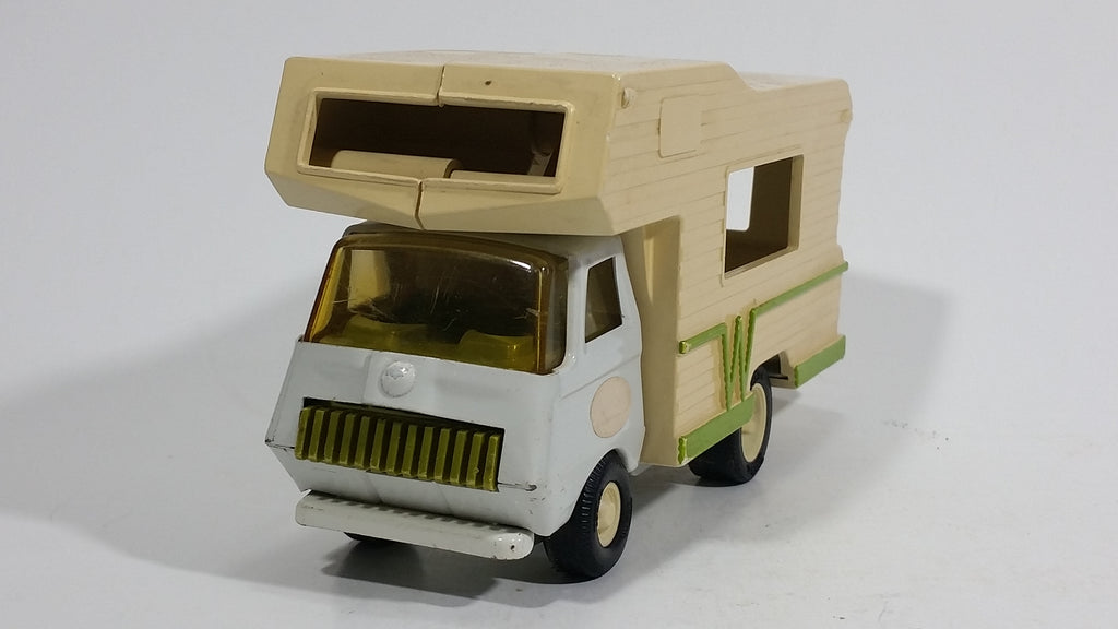 Vintage 1973 Tonka Winnebago White Camper Van RV Pressed Steel Toy Car ...