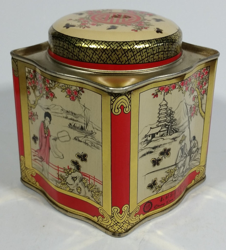 Chung Nam Tea Co. Ltd. Chinese Tea Pu Li Tea Red and Gold Scenic Butte ...