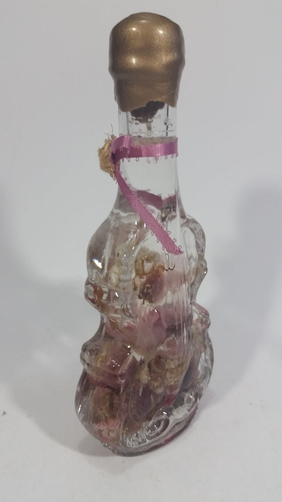 Guitar Violin Cello Bass Instrument Shaped Glass Embossed Bottle Fille ...