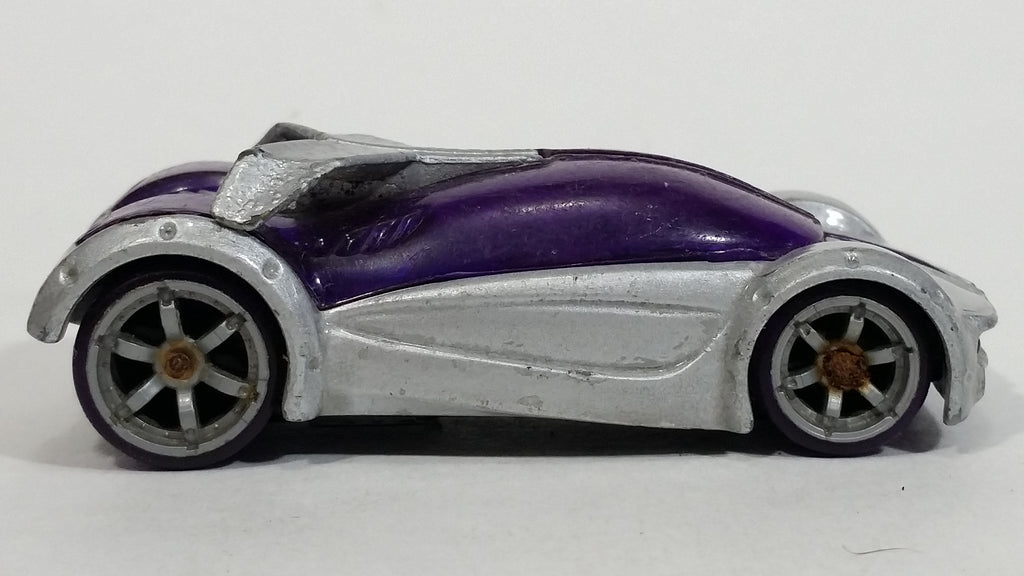 2005 Hot Wheels AcceleRacers Silencerz Iridium Metalflake Silver and P ...