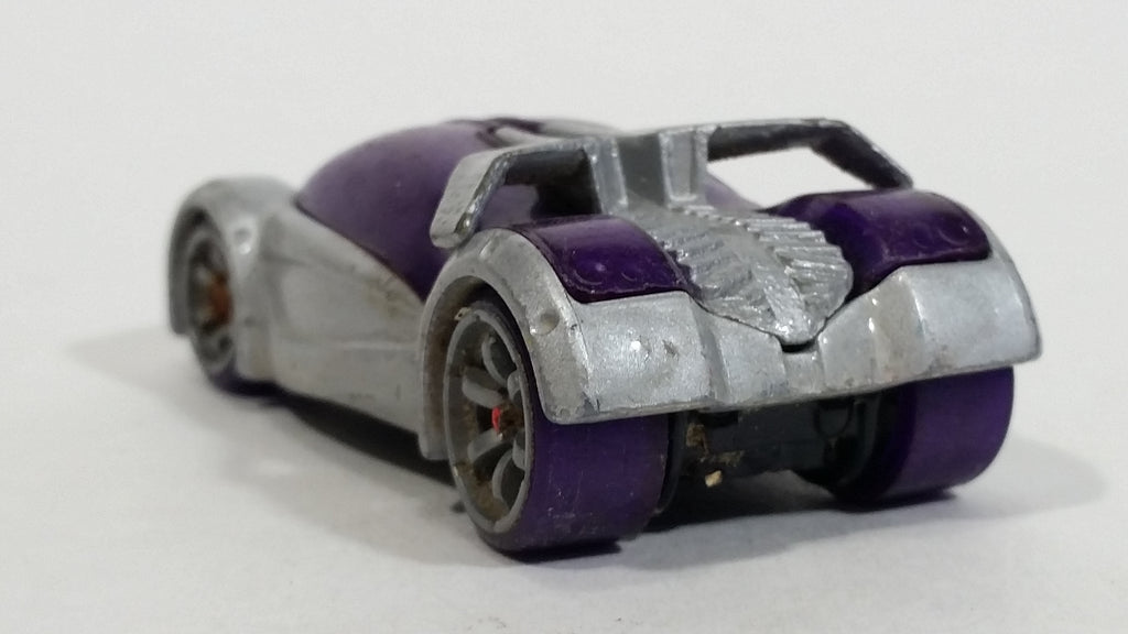 2005 Hot Wheels AcceleRacers Silencerz Iridium Metalflake Silver and P ...