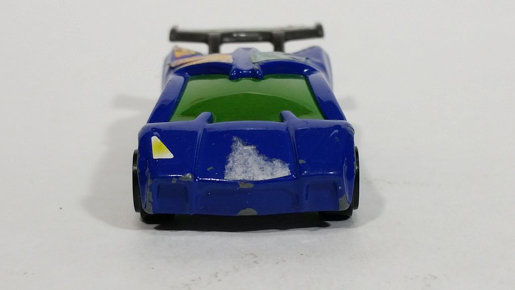 2012 Hot Wheels Impavido 1 Blue 6/8 Die Cast Toy Car Vehicle McDonald ...