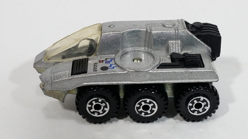1988 Hot Wheels Action Command Radar Ranger Silver Die Cast Toy Car Ve ...