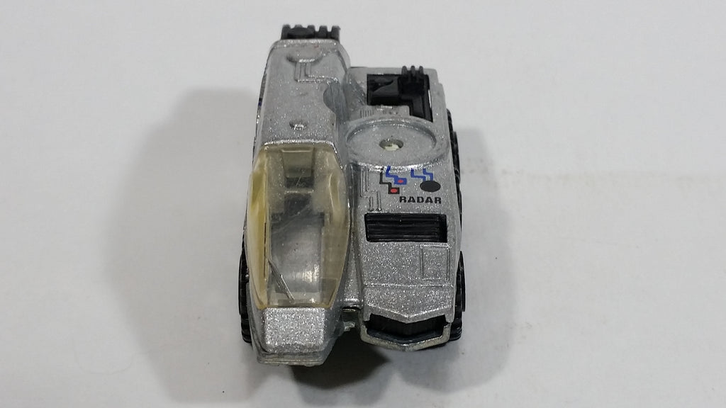 1988 Hot Wheels Action Command Radar Ranger Silver Die Cast Toy Car Ve ...