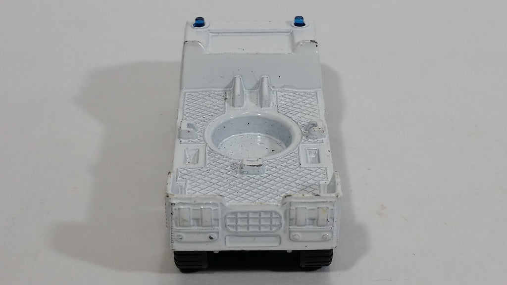 1985 Matchbox Nasa Rocket Shuttle Transporter Vehicle White Die Cast T ...