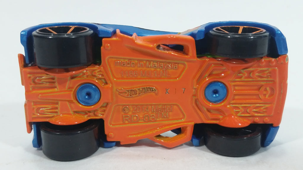 2015 Hot Wheels RD-08 Blue and Orange Die Cast Toy Car Vehicle ...