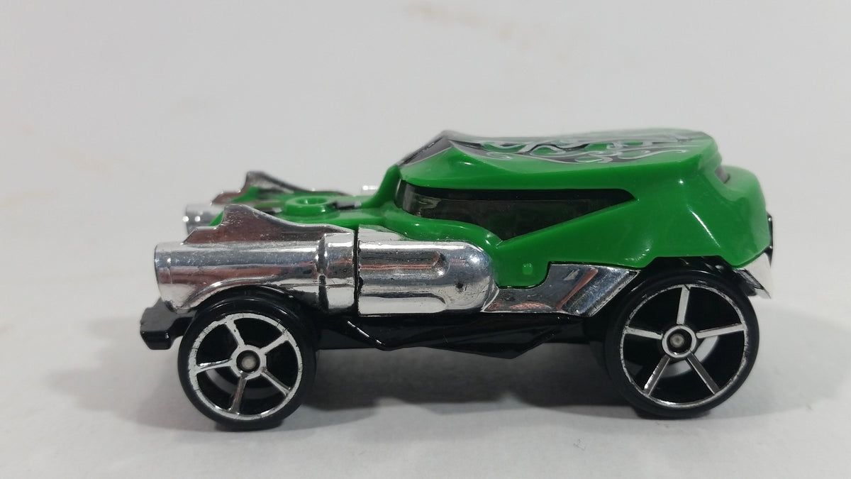 2011 Hot Wheels Video Game Heroes Shell Shock Green Die Cast Toy Car V ...