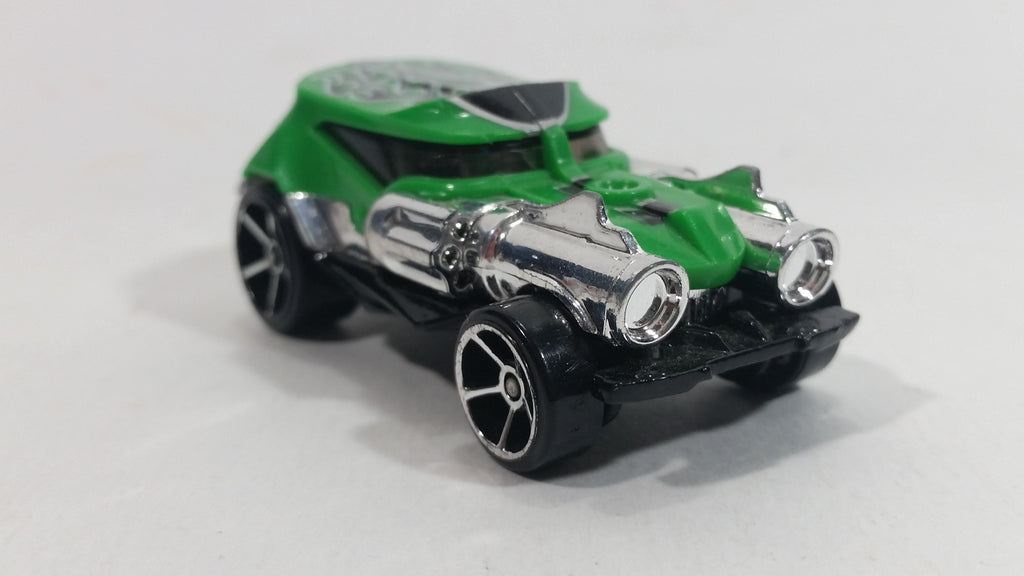 2011 Hot Wheels Video Game Heroes Shell Shock Green Die Cast Toy Car V ...