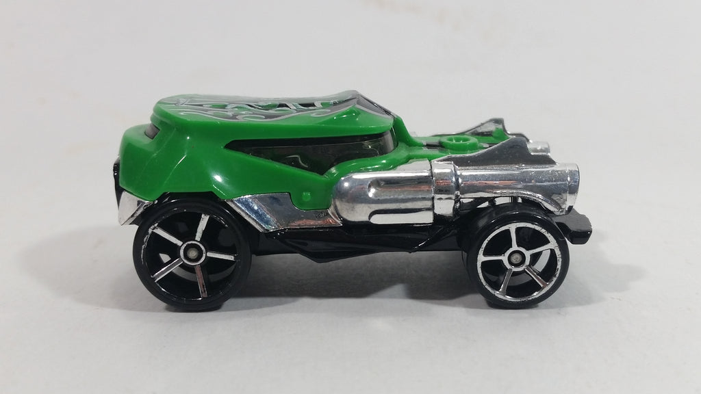 2011 Hot Wheels Video Game Heroes Shell Shock Green Die Cast Toy Car V ...