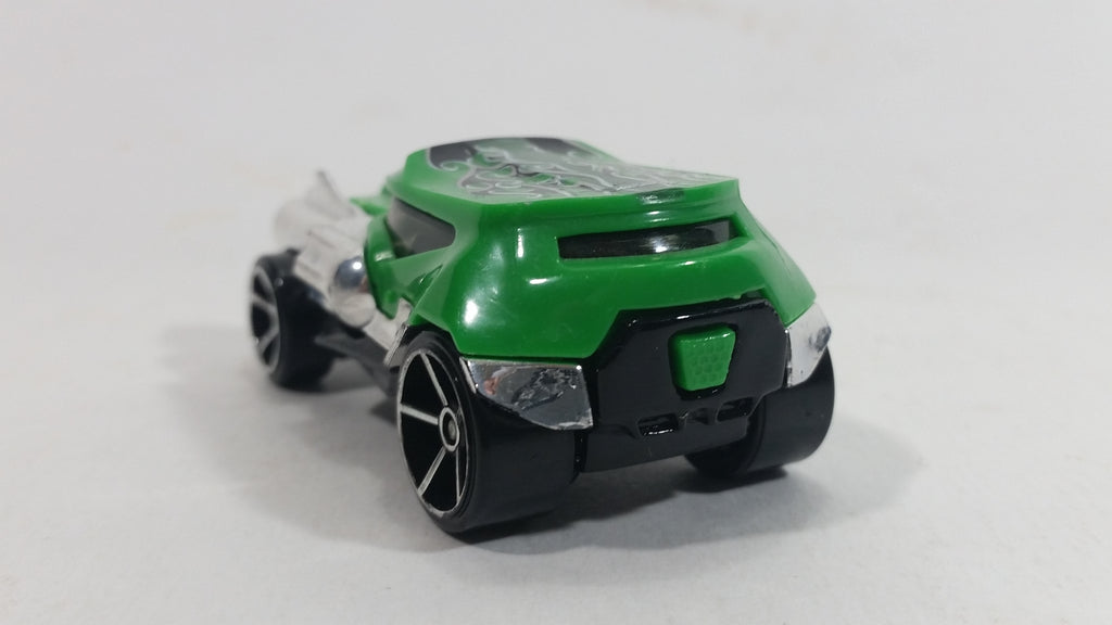 2011 Hot Wheels Video Game Heroes Shell Shock Green Die Cast Toy Car V ...