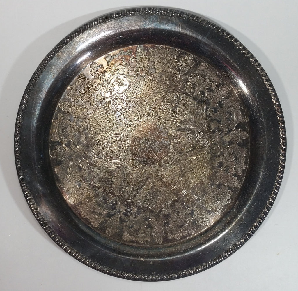 Antique Viking Plate Silver E.P. Copper Tea Serving Set with Tray, Tea ...