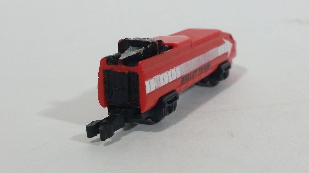Vintage 1989 Micro Machines Red and White 16 Bullet Train Locomotive T ...