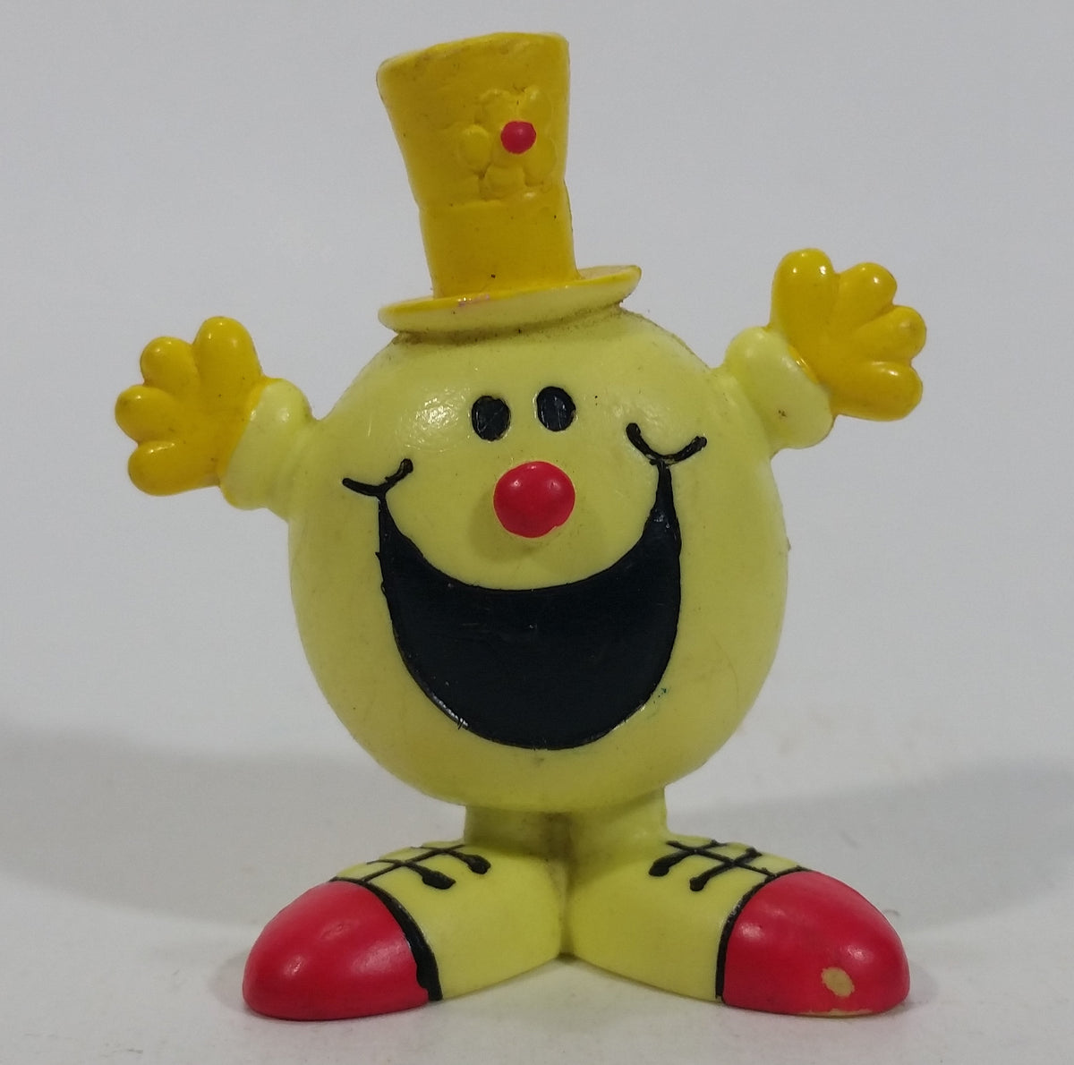 Vintage 1976 Arby's Restaurants Mr. Men Mr. Funny Toy PVC Figure By Ro ...