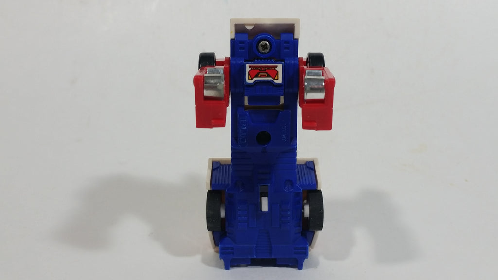 Vintage 1985 Tomy Japan Gobot Commandrons Motron Red Blue White Transf ...