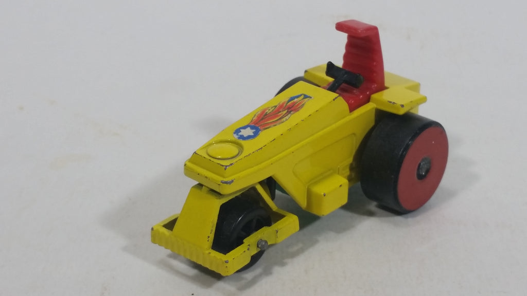 Vintage 1973 Lesney Matchbox Superfast Rod Roller No. 21 Yellow Die Ca ...