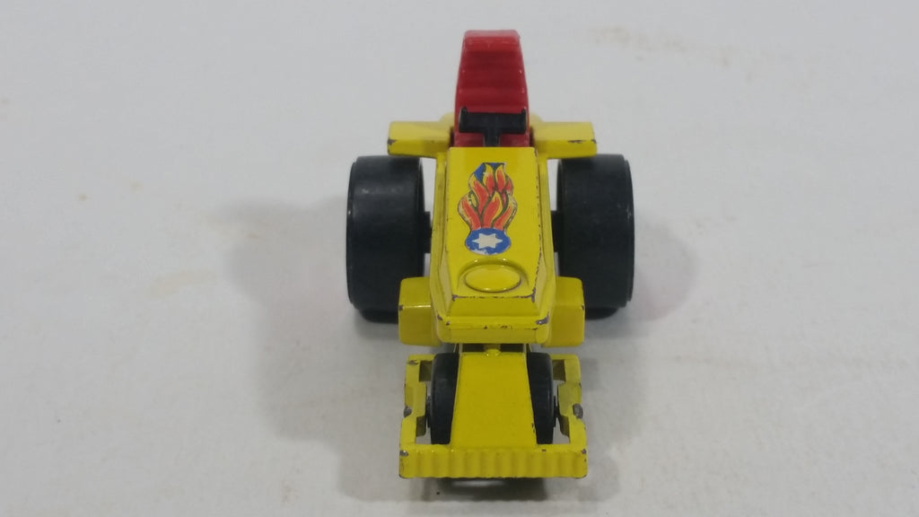 Vintage 1973 Lesney Matchbox Superfast Rod Roller No. 21 Yellow Die Ca ...