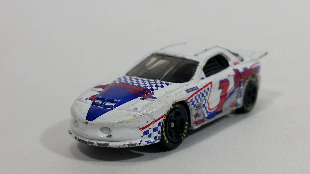 1999 Hot Wheels Pontiac IROC Firebird White Die Cast Toy Race Car Vehi ...