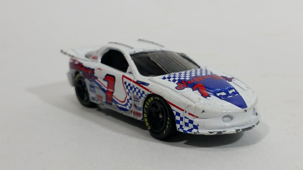1999 Hot Wheels Pontiac IROC Firebird White Die Cast Toy Race Car Vehi ...