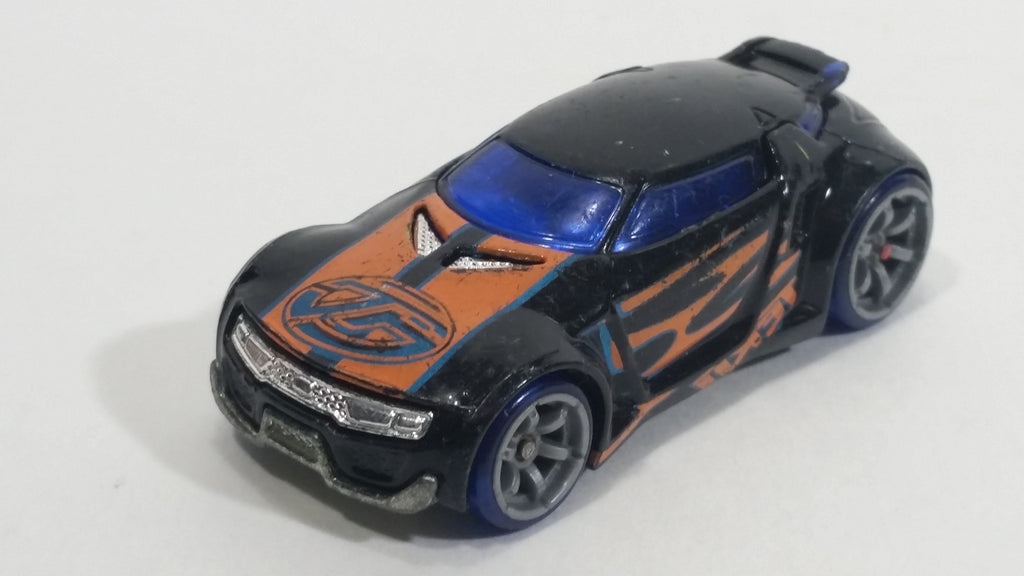 2005 Hot Wheels AcceleRacers Teku High Voltage Black Die Cast Toy Race ...