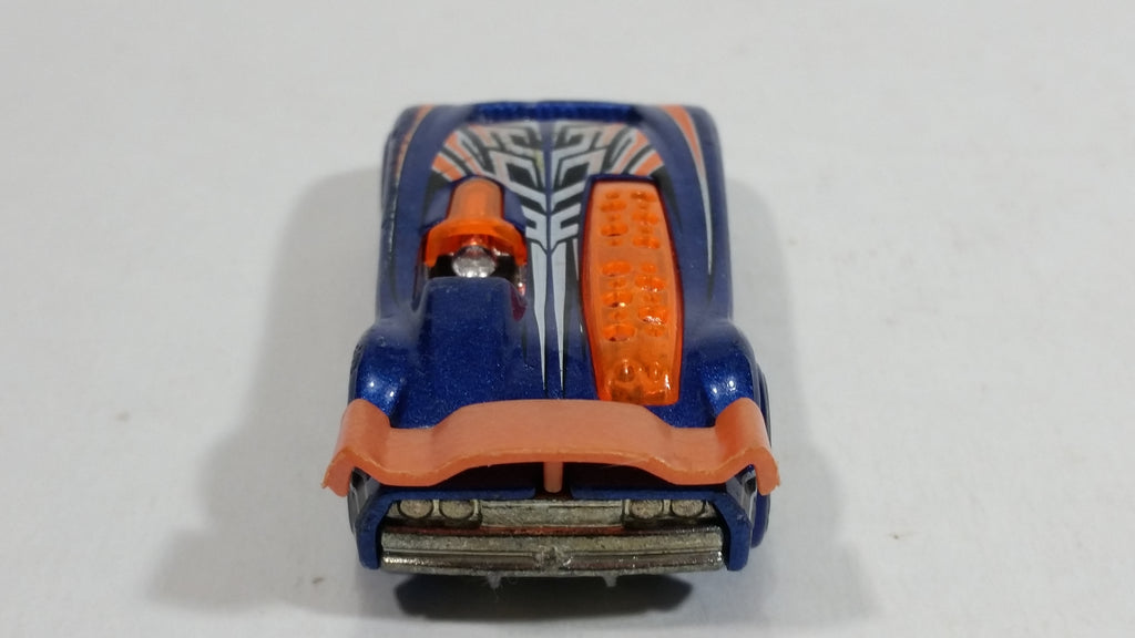 2005 Hot Wheels AcceleRacers Battle Spec Metallic Blue Die Cast Toy Ca ...