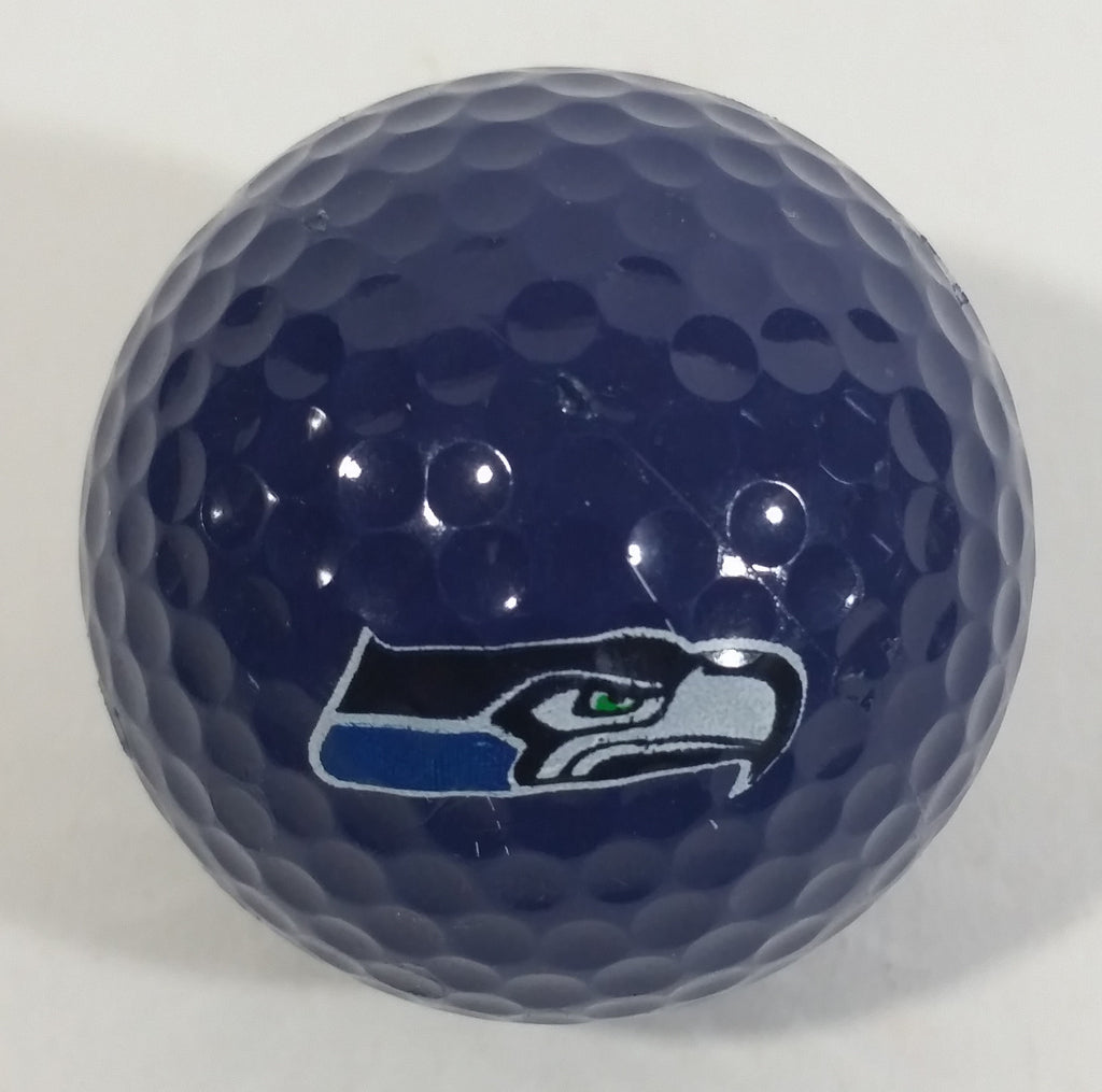 Seattle Seahawks NFL Football Team Dark Blue Golf Ball Sports Collecti ...