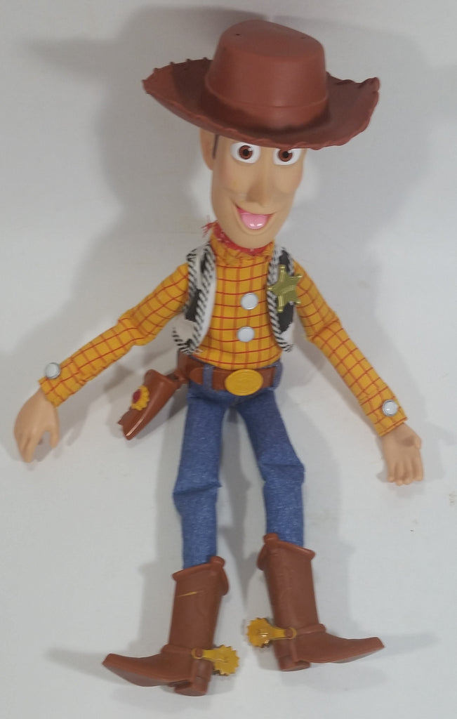 Thinkway Toys Disney Pixar Toy Story Woody Cowboy Character Pull Strin ...